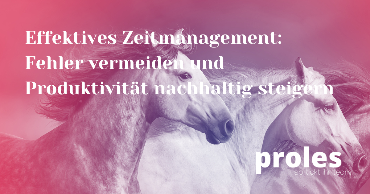 Effektives Zeitmanagement - Fehler vermeiden und Produktivität ...